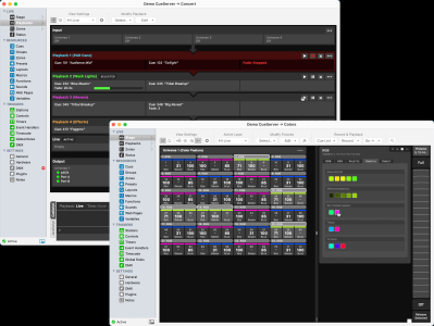 CueServer Studio is more interactive than ever before. Most operations ...